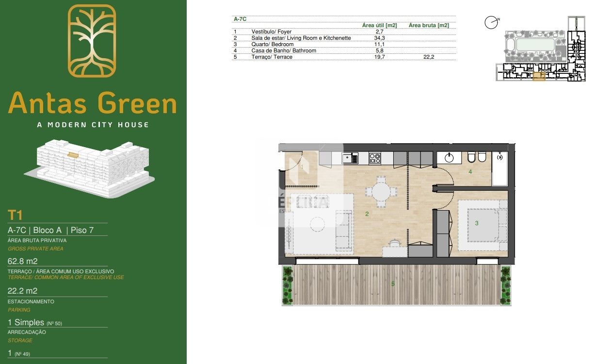 Antas Green, Porto, Porto / 1.200 € - Réplica - Agência Imobiliária no ...